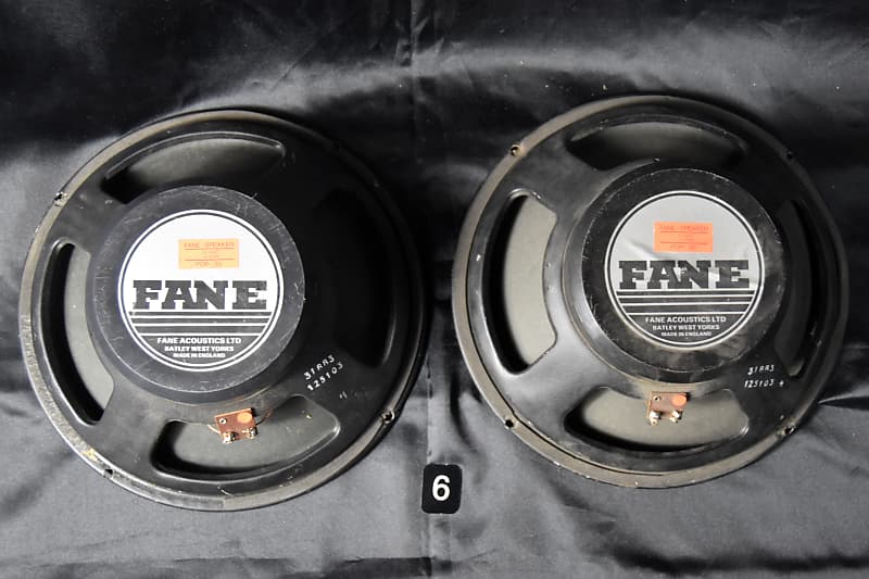 Pair of Fane pop-50 speakers | Reverb