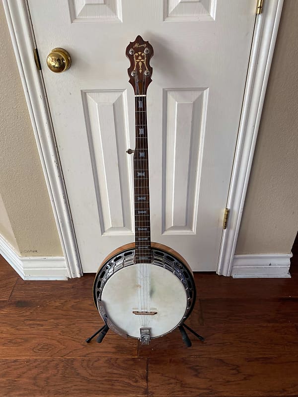 Alvarez 5 String Banjo 70's Vintage w/ Original Case | Reverb