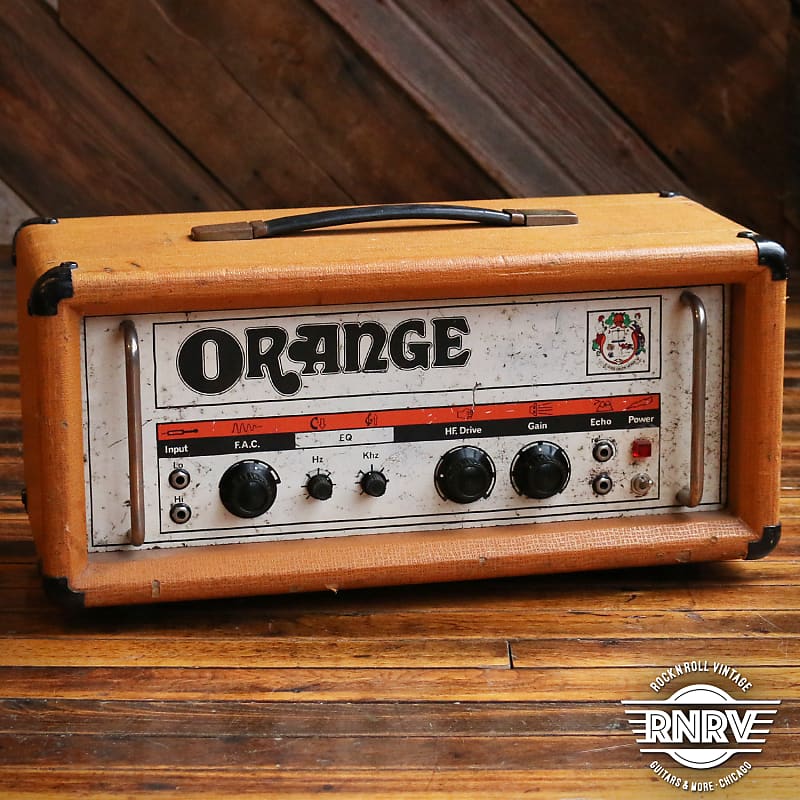 1970s Orange OR80 Vintage 80-Watt Amp Head | Reverb