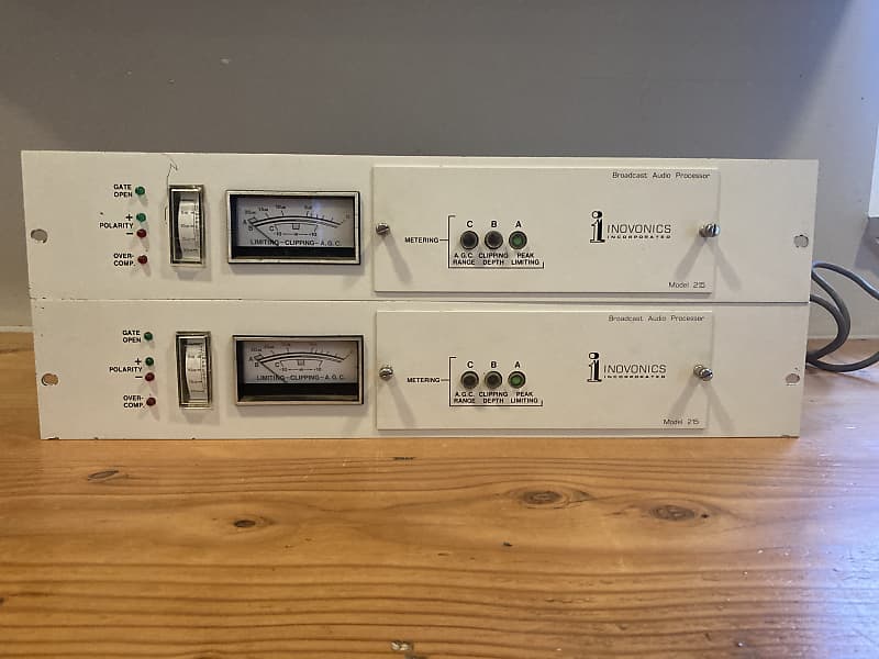 Inovonics 215 Vintage Compressor Limiter Pair | Reverb