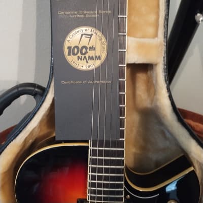 MIK 2001 Cort TRG-2 Jim Triggs Hollowbody NAMM 100th | Reverb