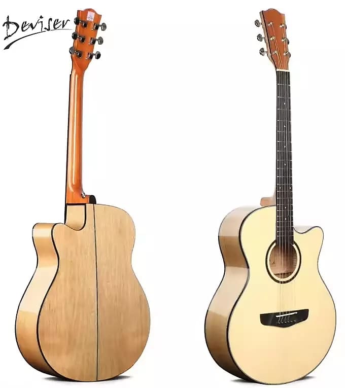 Deviser 40" Acoustic Guitar L-710A-N 2024 - Spruce and | Reverb UK