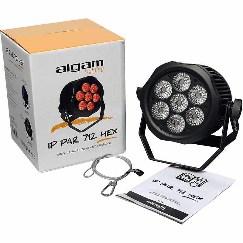 ALGAM LIGHTING IP-PAR-712-HEX HEX - Par IP65 LED 7 x 12W | Reverb