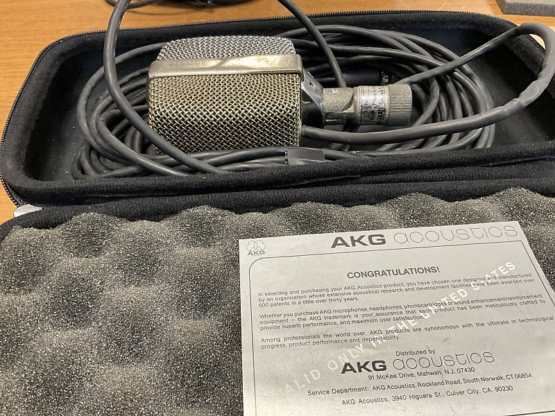 AKG D12 MADE IN AUSTRIA VINTAGE | Reverb