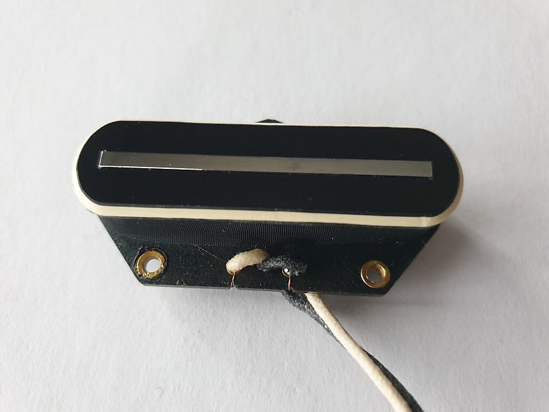 Charlie Christian style telecaster guitar bridge pickup black | Reverb