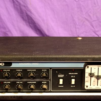 1970s Vintage Acoustic model 320 bass amp head | Reverb