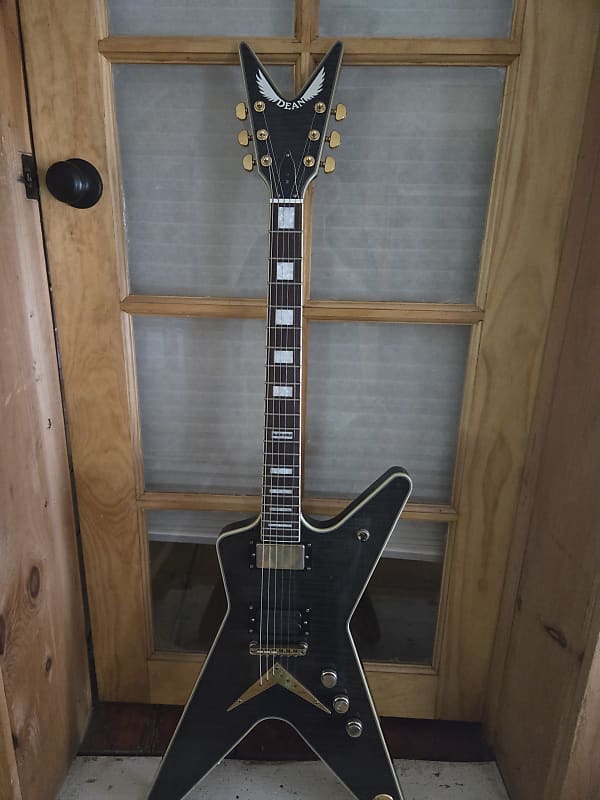 Dean ML Black Gold MIK *Rare* | Reverb