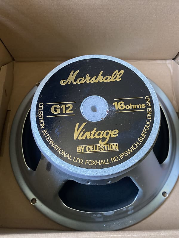 Celestion Marshall G12V 16ohm 2000’s | Reverb