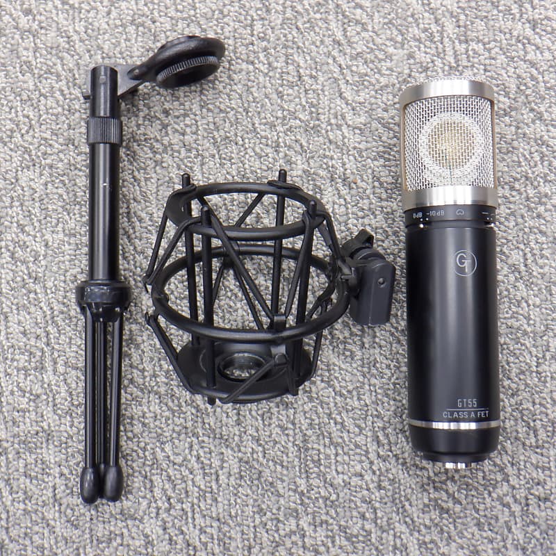 Used Groove Tubes GT55 Condenser Mic w/Shockmount & Stand | Reverb
