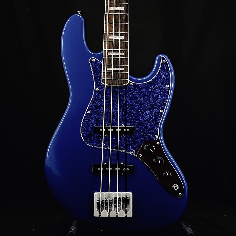 Custom Shop Jazz Bass Electron Blue Metallic | Reverb