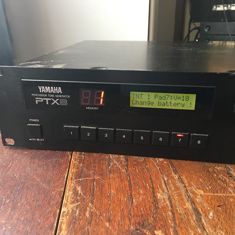 Yamaha PTX8 12-bit Drum Module RX5 | Reverb
