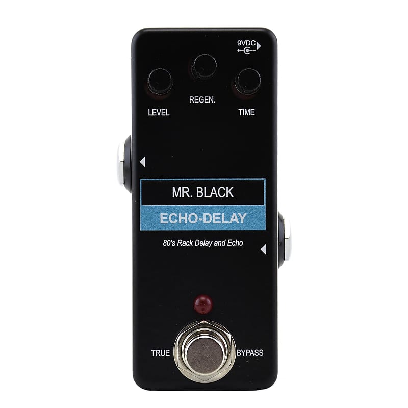 Mr. Black Mini Echo-Delay Pedal | Reverb