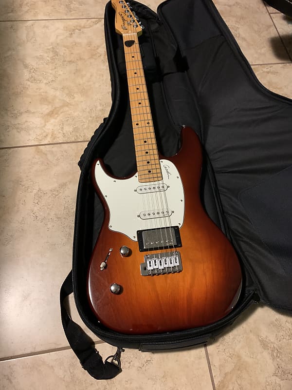 Godin Session 2010 Sierra Sunburst Left Handed | Reverb