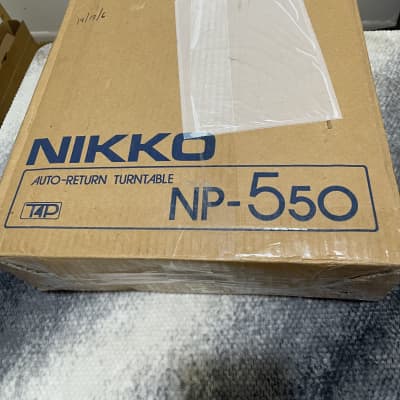 NIKKO NP 550 Auto Return Turntable | Reverb