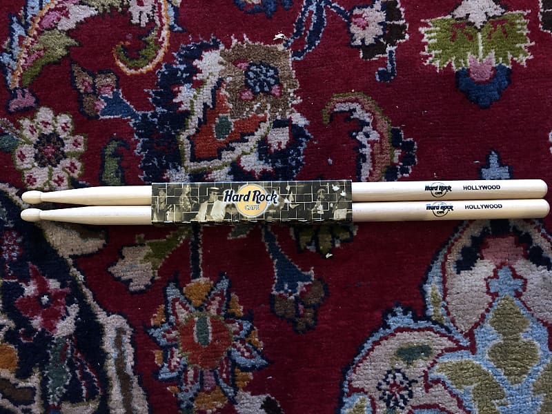 Hard Rock Cafe Drum Sticks (Hollywood) | Reverb