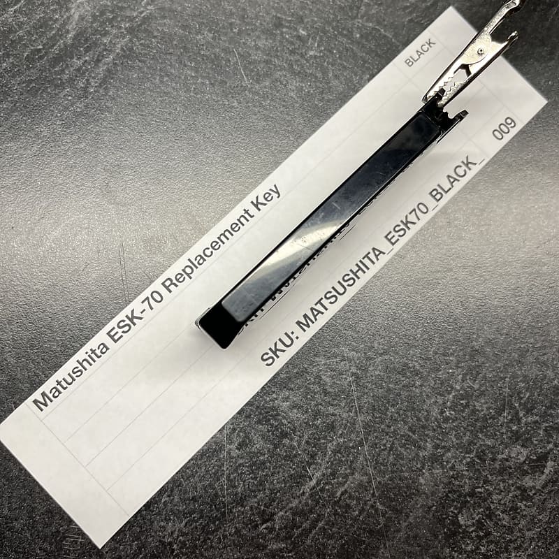 Matsushita Replacement SHARP/BLACK Key (ESK-70 Keybeds) for | Reverb