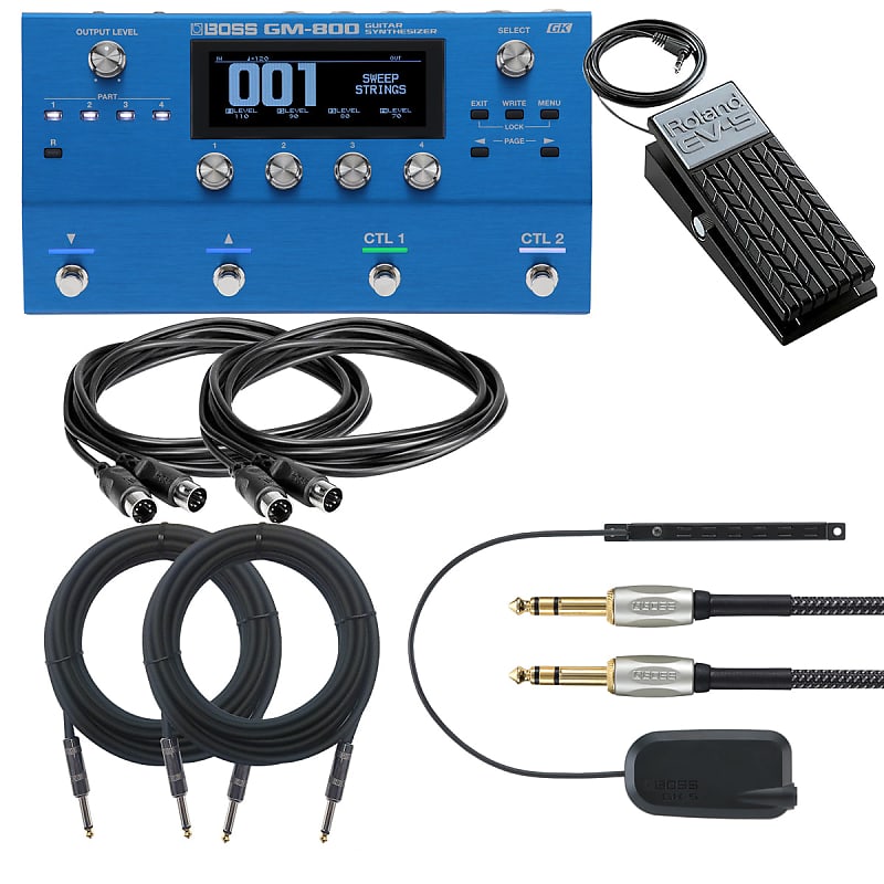 Boss GM-800 Guitar Synthesizer STAGE RIG | Reverb