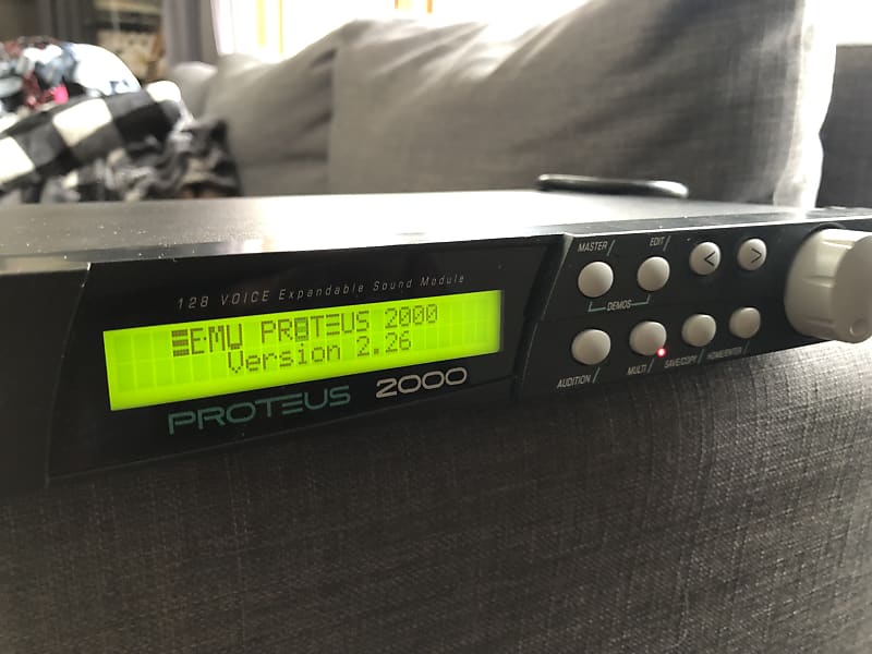E-MU Systems Proteus 2000 Rackmount 128-Voice Sampler Module | Reverb