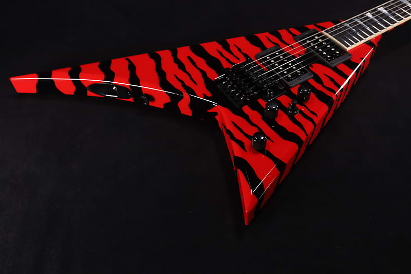 Jackson Custom Shop Rhoads RR24 2H Floyd Rose Ferrari Red | Reverb