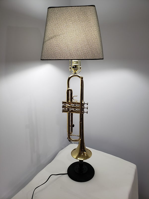 Custom Brass Trumpet Lamp - Handmade + UL Listed | Reverb