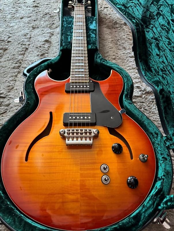 Vox HDC77 Semi Hollow - Sienna Burst | Reverb