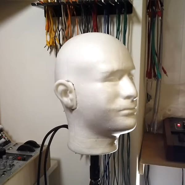 Microphone binaural head AKG D 99 C Harry Neumann KU100 | Reverb