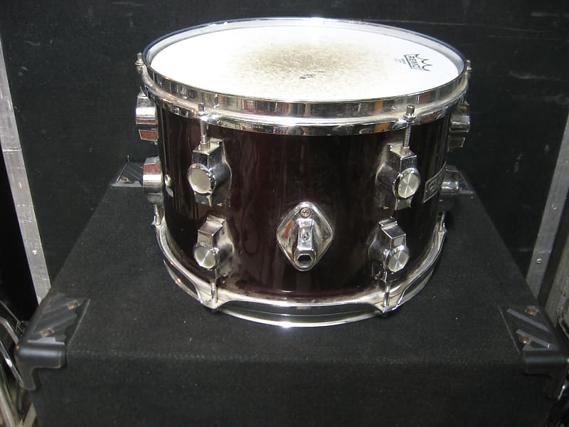 CB Percussion CB700. 12 x 8 Rack Tom. REMO heads. Red Wine | Reverb