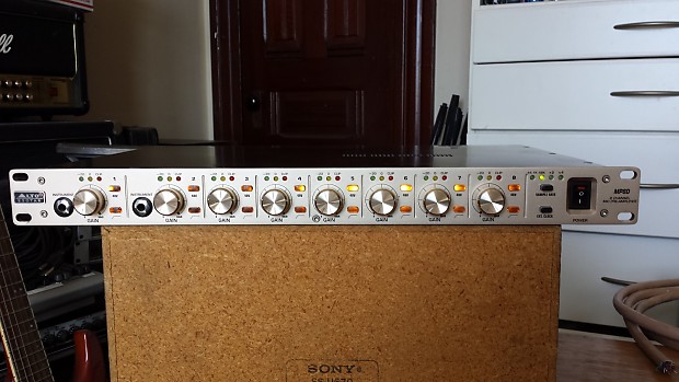 Alto MP8-D 8 channel pre amp with Light Pipe | Reverb