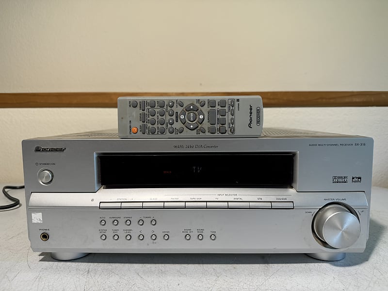 Pioneer SX-315 Receiver HiFi Stereo Vintage 5.1 Channel Home | Reverb