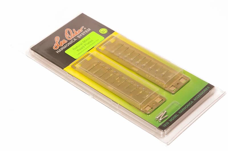 Lee Oskar 1910 Harmonica Harp Reed Plates Natural Minor - Cm | Reverb