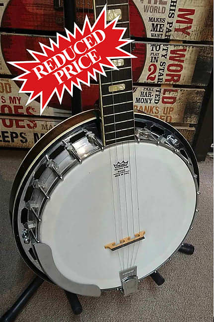 Vintage Cortez 5-String Banjo 1970s w/ hard case | Reverb