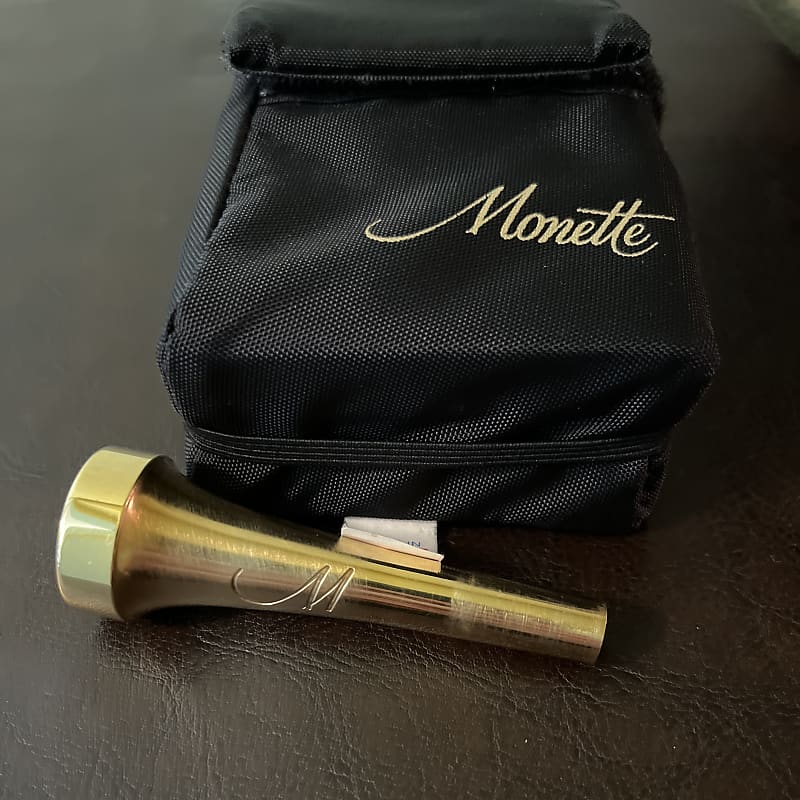 Monette Prana Resonance BL4S6 Trumpet Mouthpiece - 24k Gold | Reverb