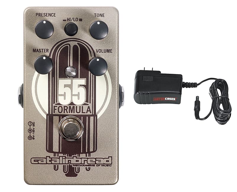 Catalinbread Formula 55 Tweed Style Overdrive + Gator 9V | Reverb
