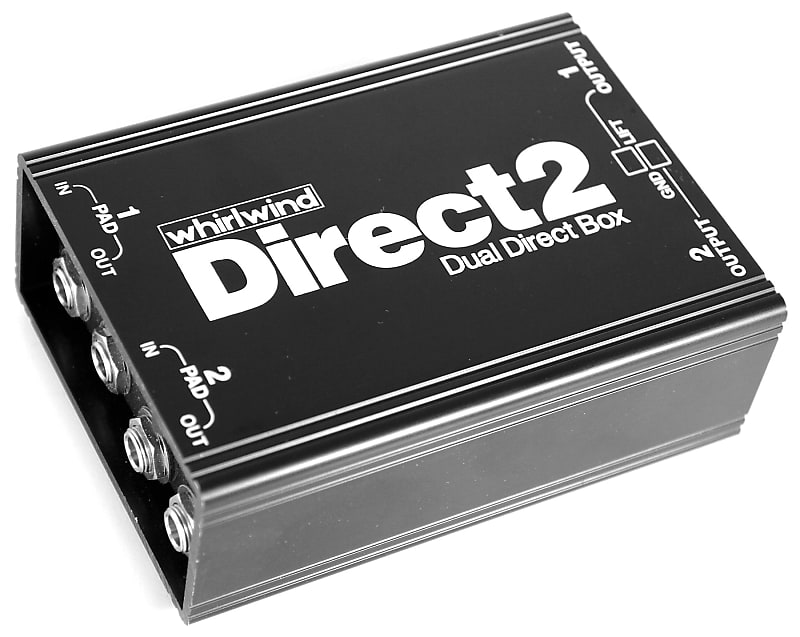 Whirlwind DIRECT2 2-Channel Direct Box w/ Ground Lift | Reverb