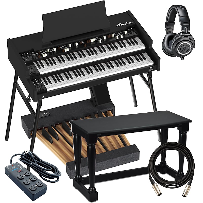 Viscount Legend SOUL 261 Digital Tonewheel Organ - Black | Reverb