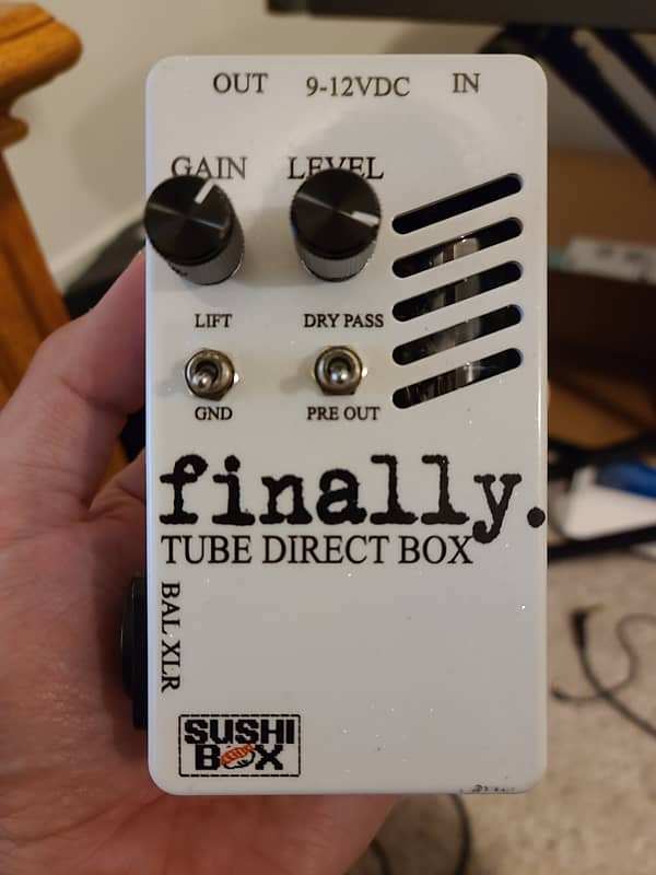Sushibox Finally Tube Direct Box White | Reverb