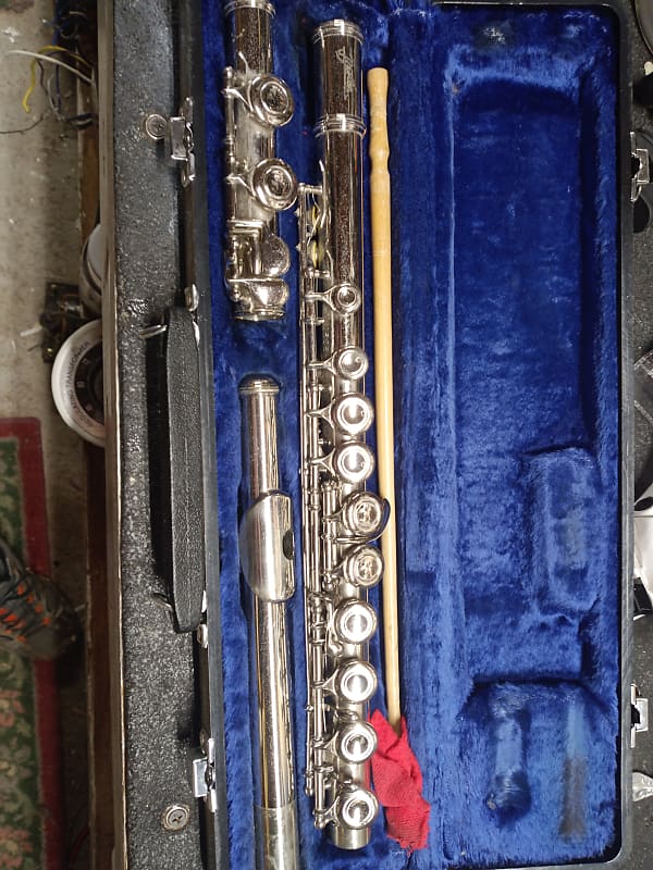 Bestler Beginner Student Flute Nickle Silver finish band | Reverb