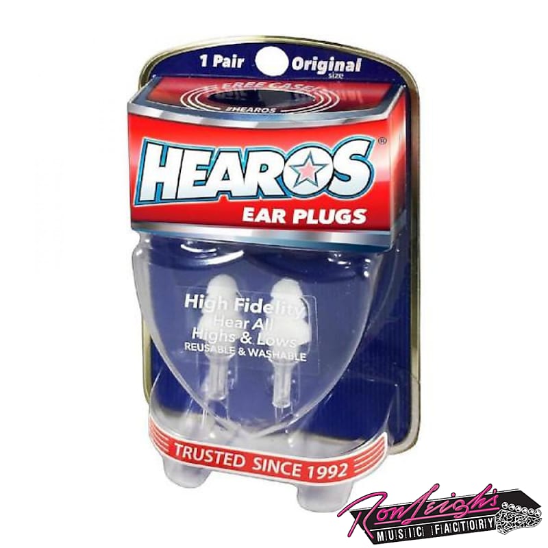 Hearos HS211 High Fidelity Reusable Earplugs with | Reverb Australia