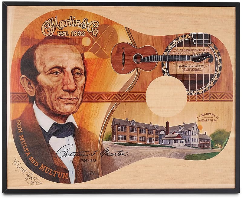 Martin DX 175th Anniversary Artwork by Robert Goetzl | Reverb