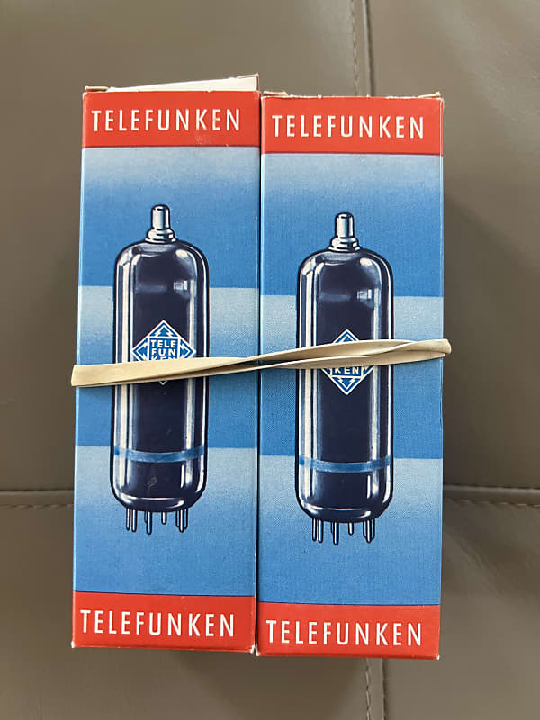 NOS Telefunken RFT EL34 Matched Pair Vacuum Tubes | Reverb