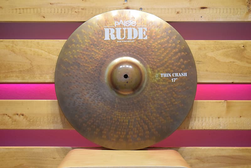 Paiste Rude Thin Crash "17 Cymbals | Reverb