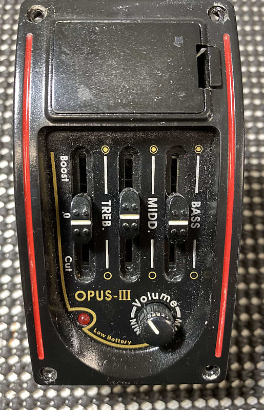 Opus III Acoustic Preamp With 3 Band EQ | Reverb