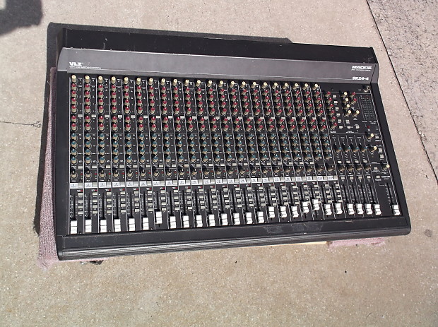 Mackie SR24.4 VLZ Pro 24-Channel Mixer Gray | Reverb
