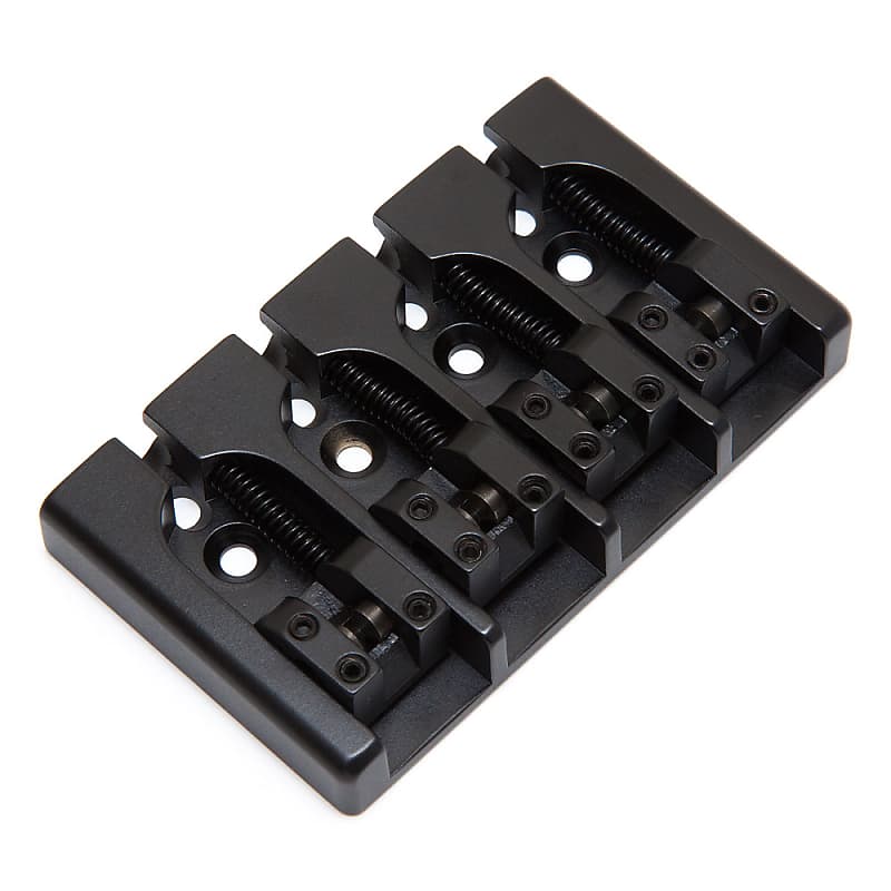 Hipshot A Style Bass Bridge .750 String Spacing (Black, | Reverb