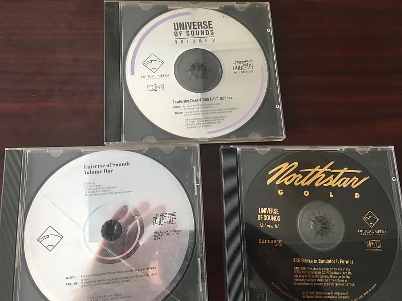 E-MU Systems Rare Emulator II / OMI Universe of Sounds Vol. I | Reverb