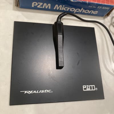Realistic PZM Microphone Pair 1980s Black | Reverb