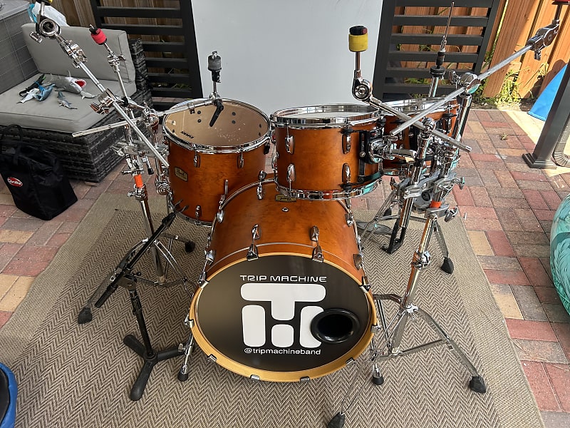 Pearl Session Studio Classic Matte Liquid Amber | Reverb