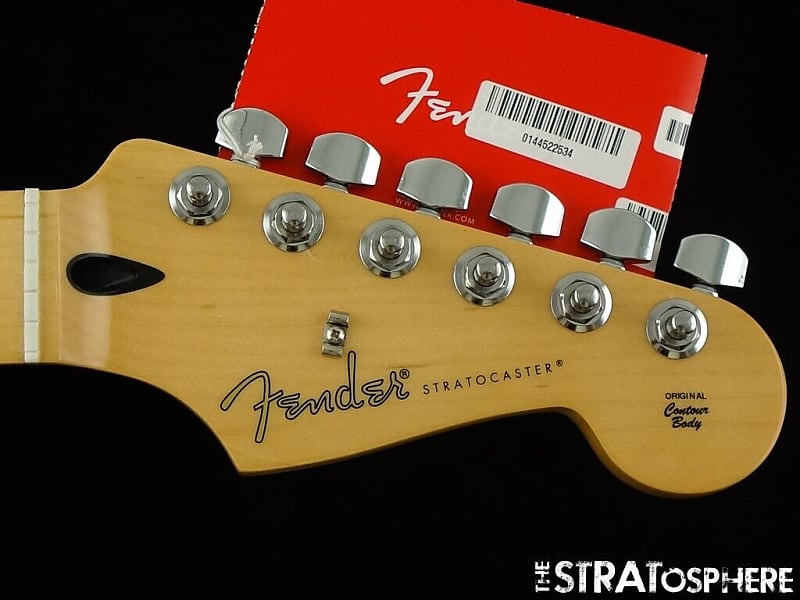 Fender Player Stratocaster Strat Series, NECK +TUNERS 9.5" | Reverb