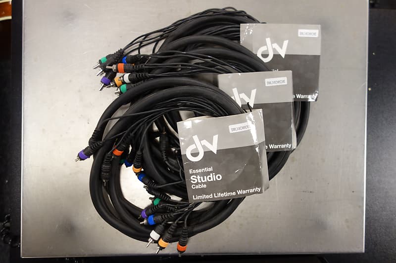 Stagg Snake cable 8x cinch to 8x cinch 3m. ( 3 pcs. ) | Reverb