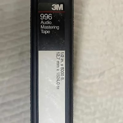 3M 996 Audio Mastering Tape 1/2" - 5 new in box | Reverb